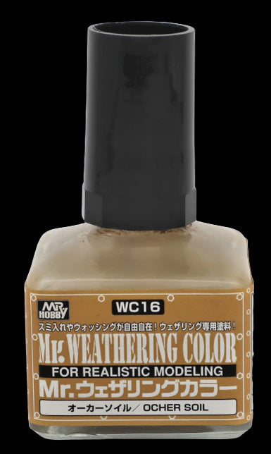 Mr.Hobby - WC16 Mr.Weathering Color Ocher Soil – Jix Hobbies
