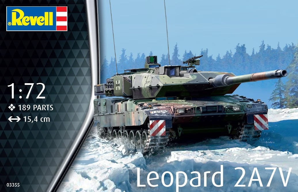 Revell - 1/72 Leopard 2 A7V – Jix Hobbies
