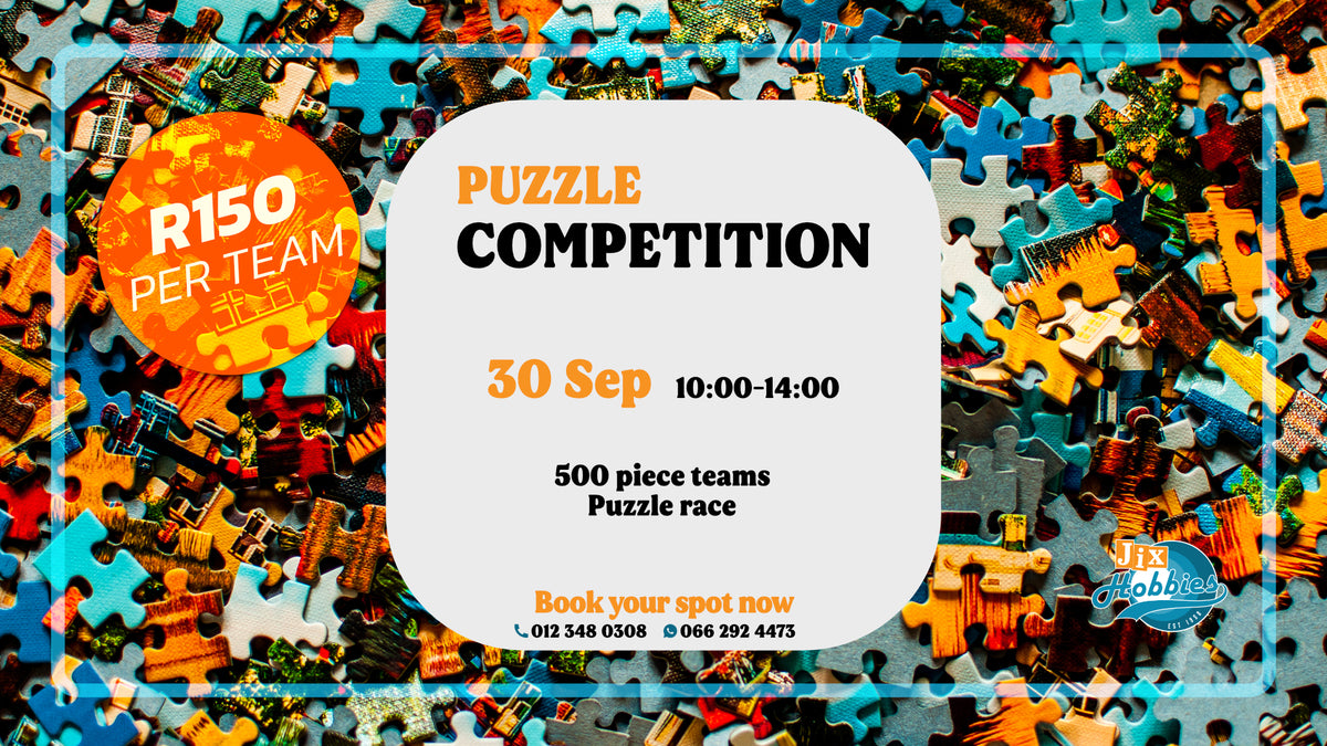 Puzzle Competition: Unleash Your Puzzle Prowess at Jix Hobbies!