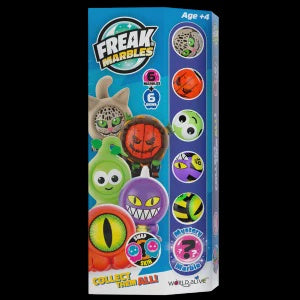 Freak Marbles - Set of 6 Marbles & Skins In Totem Box (Pack A) – Jix ...