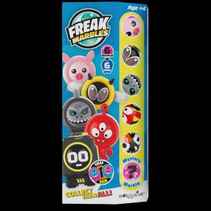 Freak Marbles - Set of 6 Marbles & Skins In Totem Box (Pack B) – Jix ...