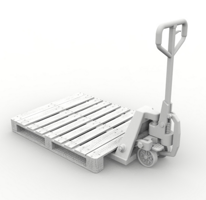 HD Models - 1/35 Transpallet w/ Wooden Pallet – Jix Hobbies