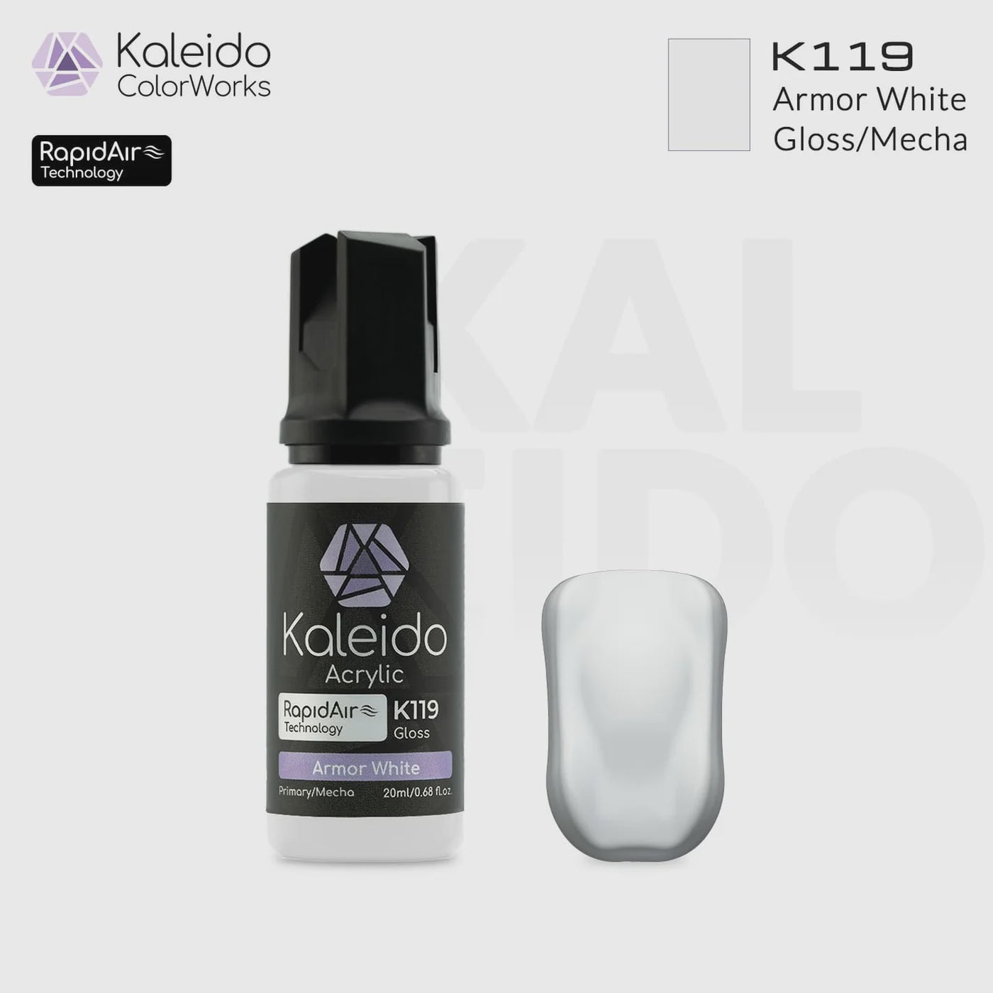 Kaleido - K119 Armor White - Gloss (20ml) – Jix Hobbies