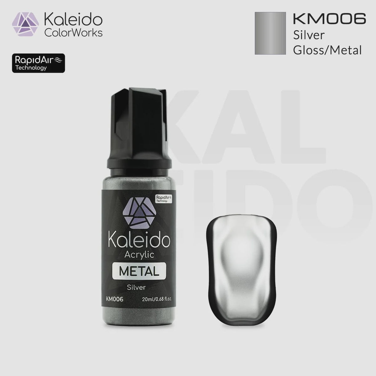 Kaleido - KM006 Silver - Metallic (20ml) – Jix Hobbies