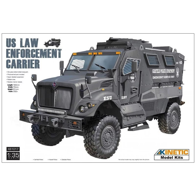 Kinetic - 1/35 US Police MRAP – Jix Hobbies