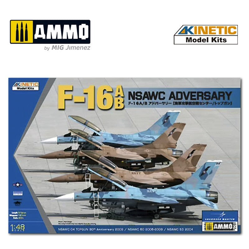 Kinetic - 1/48 F-16A/B NSAWC Adversary – Jix Hobbies