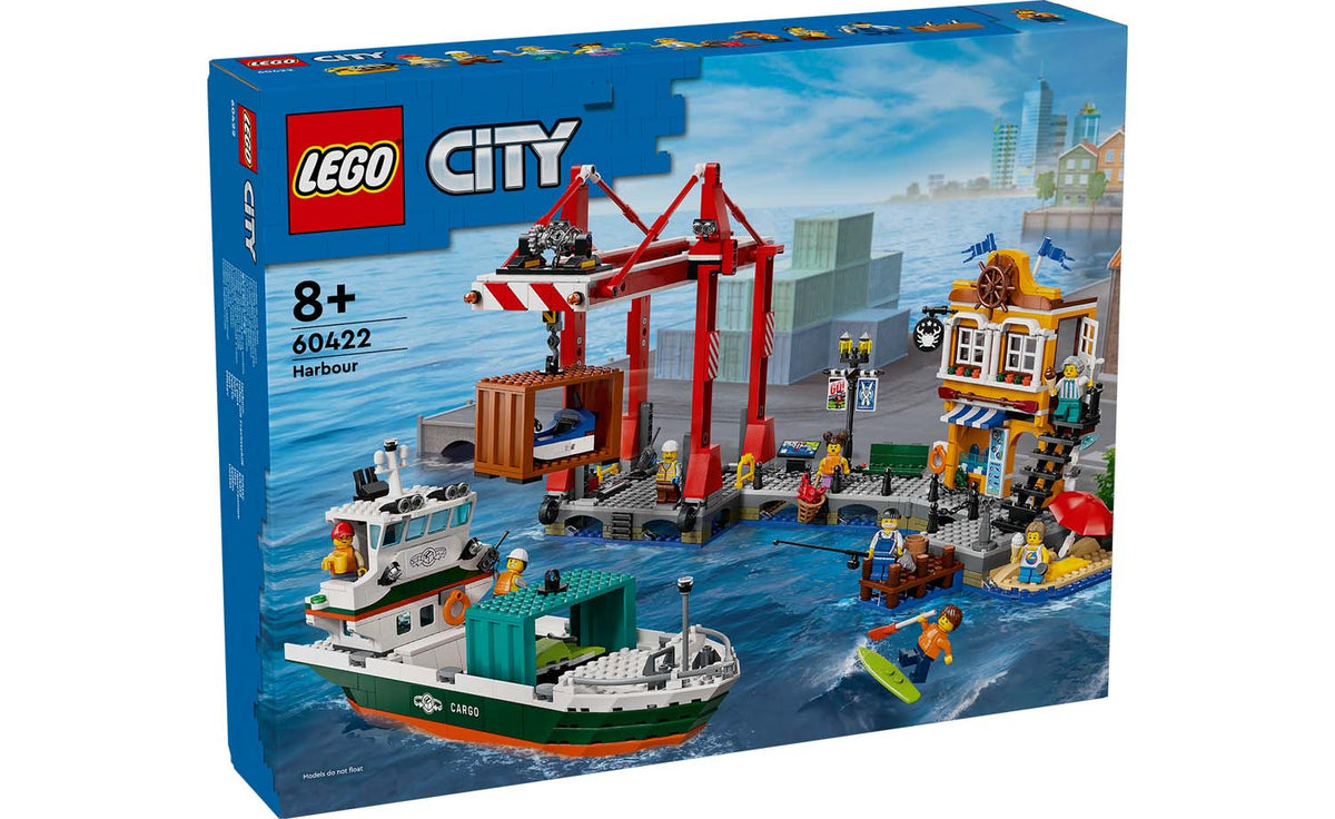 LEGO - Seaside Harbor With Cargo Ship (60422) – Jix Hobbies