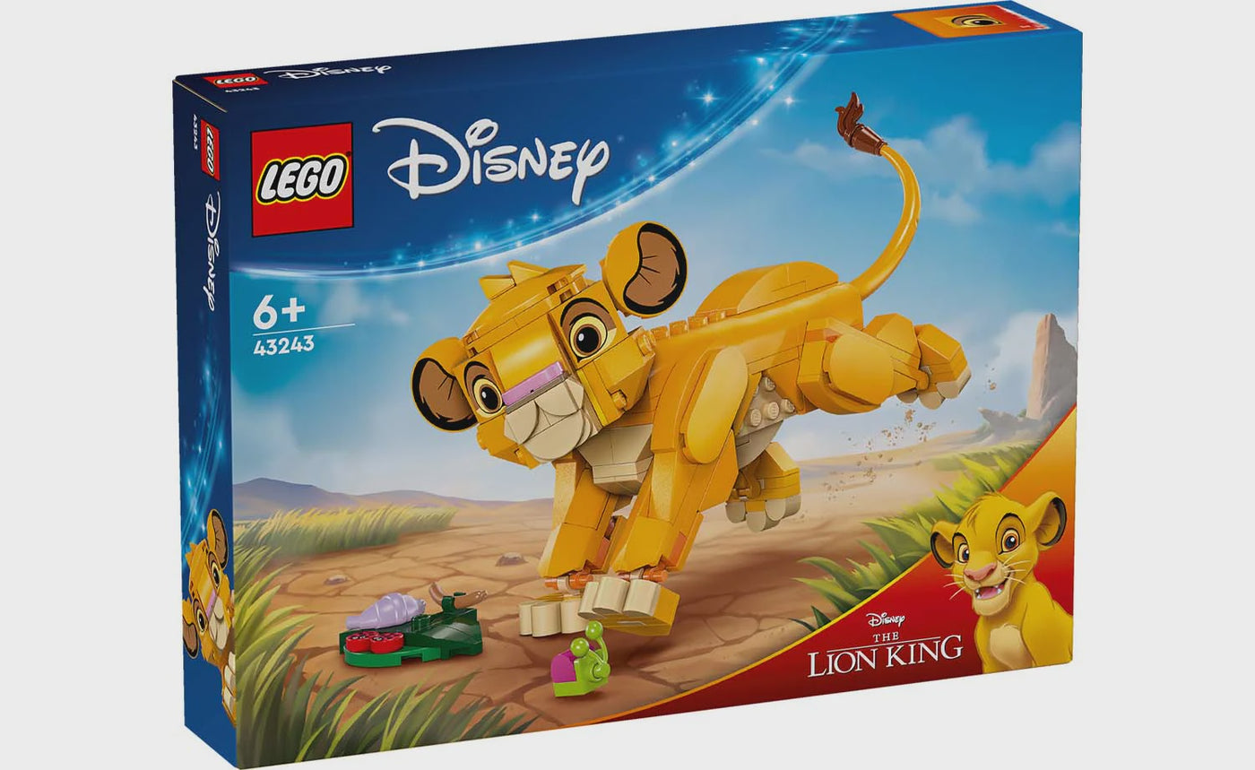 LEGO - Simba - The Lion King Cub (43243) – Jix Hobbies