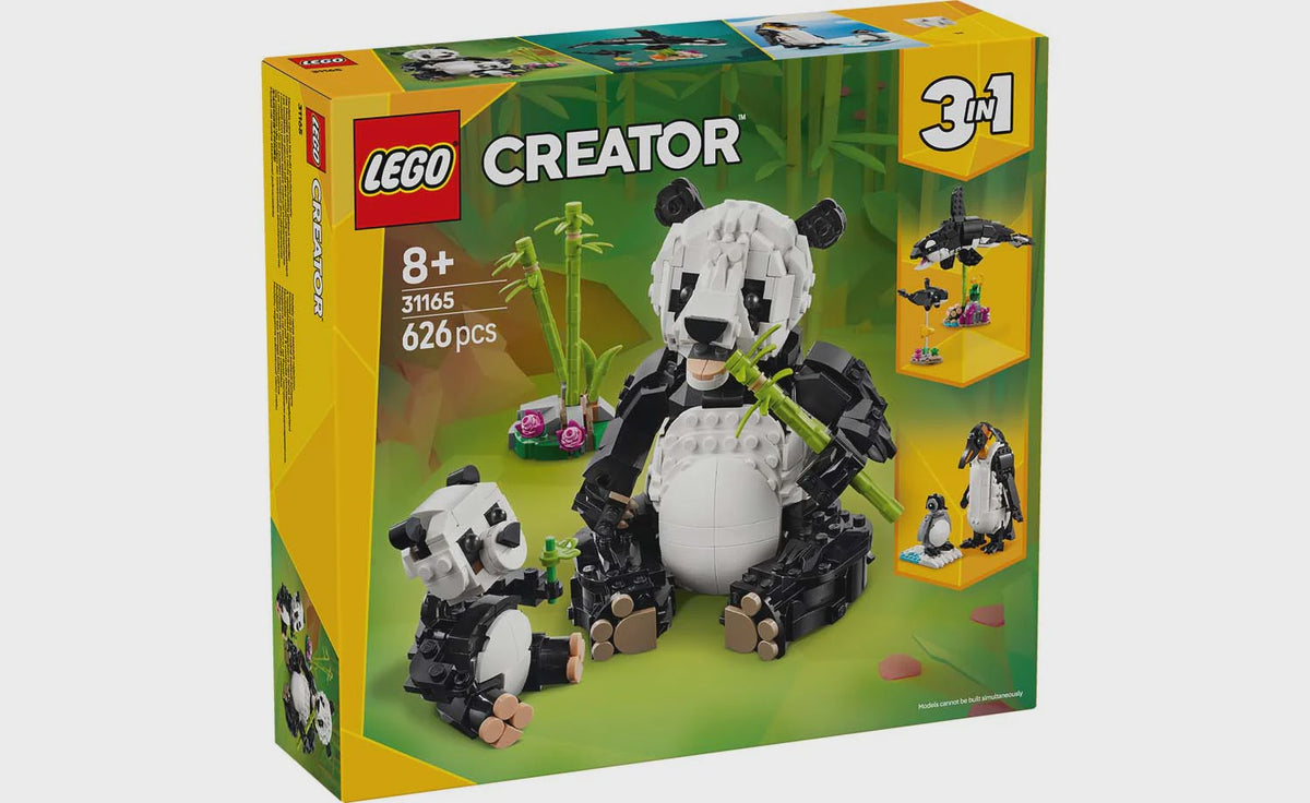 LEGO - Wild Animals: Panda Family (31165) – Jix Hobbies