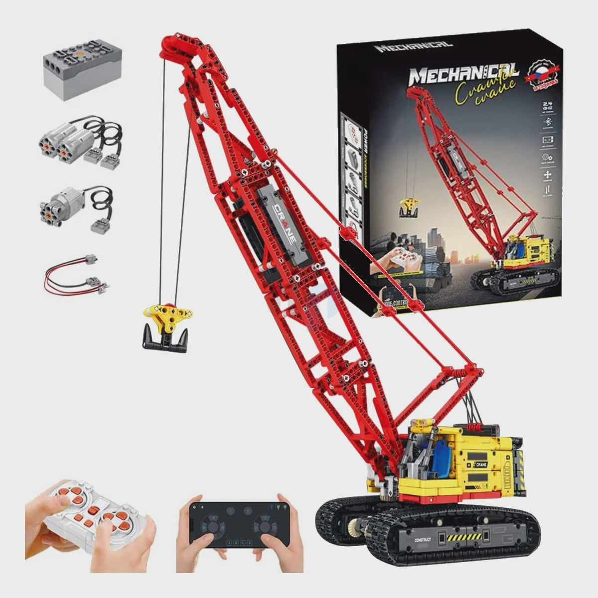 Reobrix - R/C Crawler Crane (1322pcs) 22006 – Jix Hobbies
