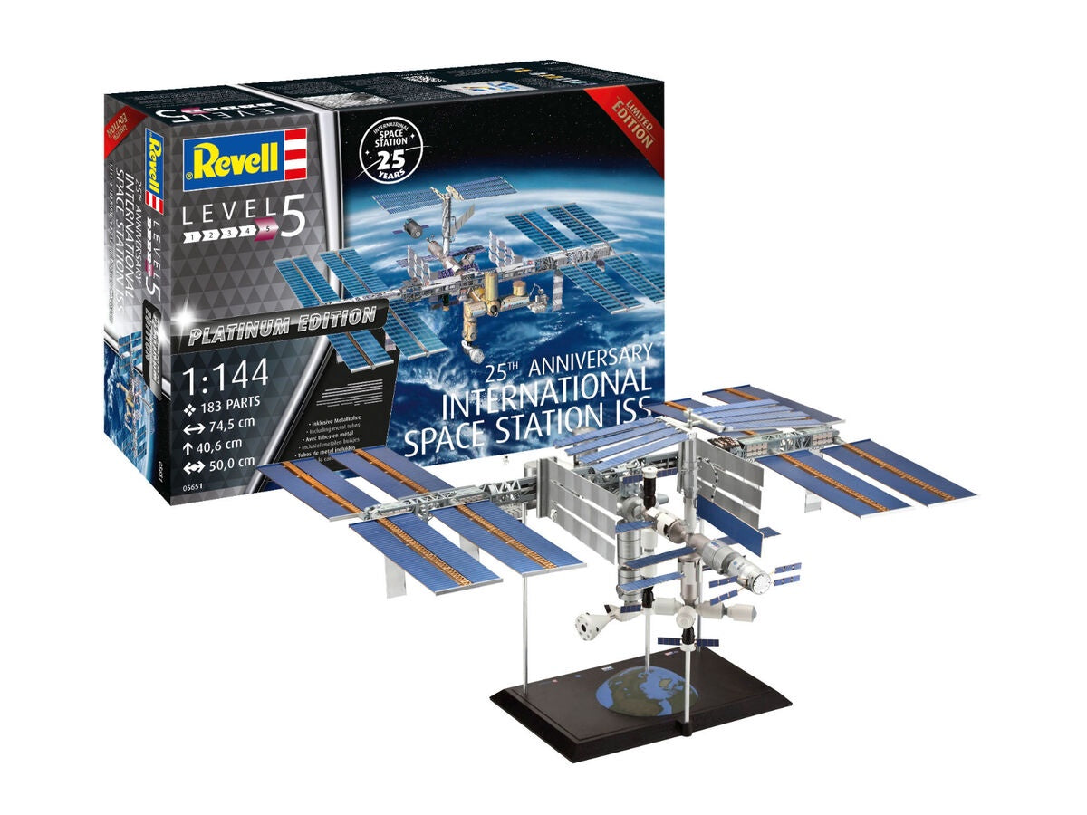 Revell - 1/144 ISS Platinum Edition - Gift Set 25th Anniversary (Model ...