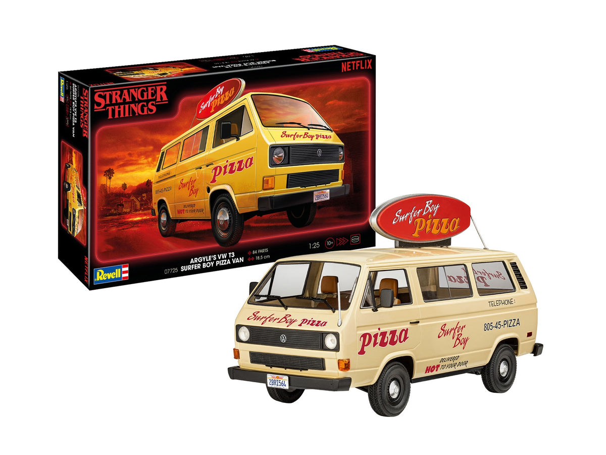Revell - 1/25 "Stranger Things" VW T3 Bus "Surfer Boy" – Jix Hobbies