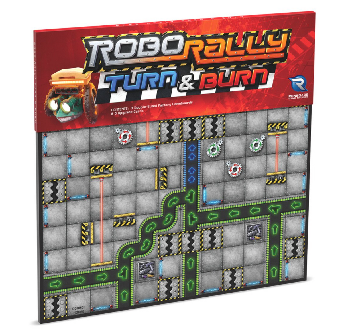 Robo Rally - Turn & Burn Expansion – Jix Hobbies