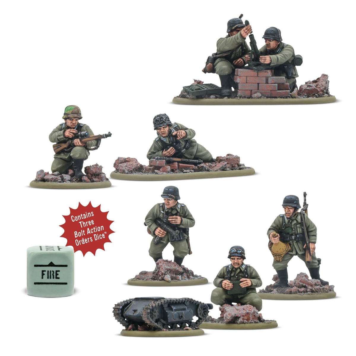 Warlord - Bolt Action German Veterans Weapon Teams – Jix Hobbies