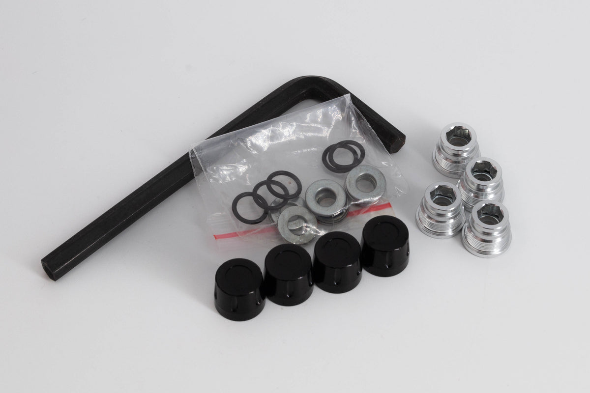 BigHorn RC - M4 Nut Rim Wheel Center Cap Blk Set – Jix Hobbies