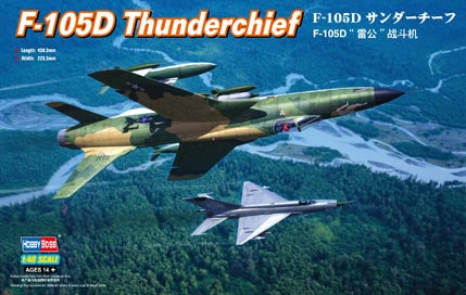 Hobby Boss - 1/48 F-105D Thunderchief (80332) – Jix Hobbies