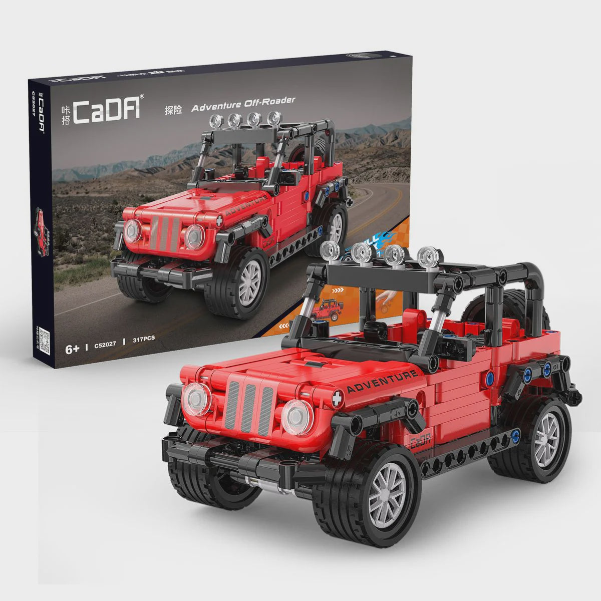 CaDA - Adventure Off-Roader (Jeep) 317pcs (Pull Back) – Jix Hobbies