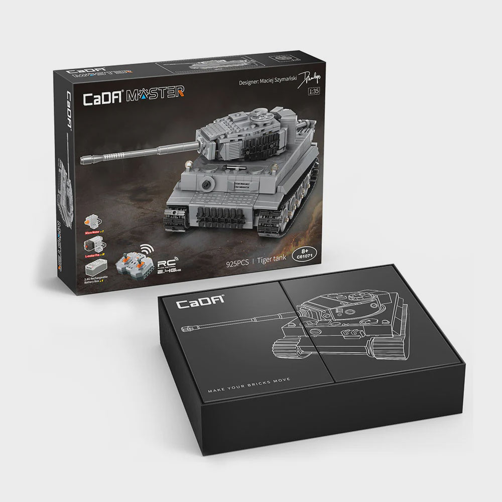 CaDA - R/C Tiger Tank (Master Series) (DEC61071W) – Jix Hobbies