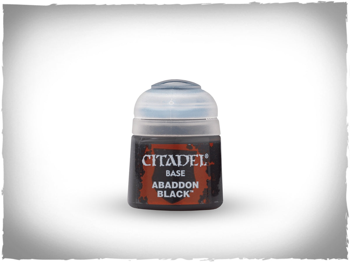 Citadel - Base: Abaddon Black (21-25) (12ml) – Jix Hobbies