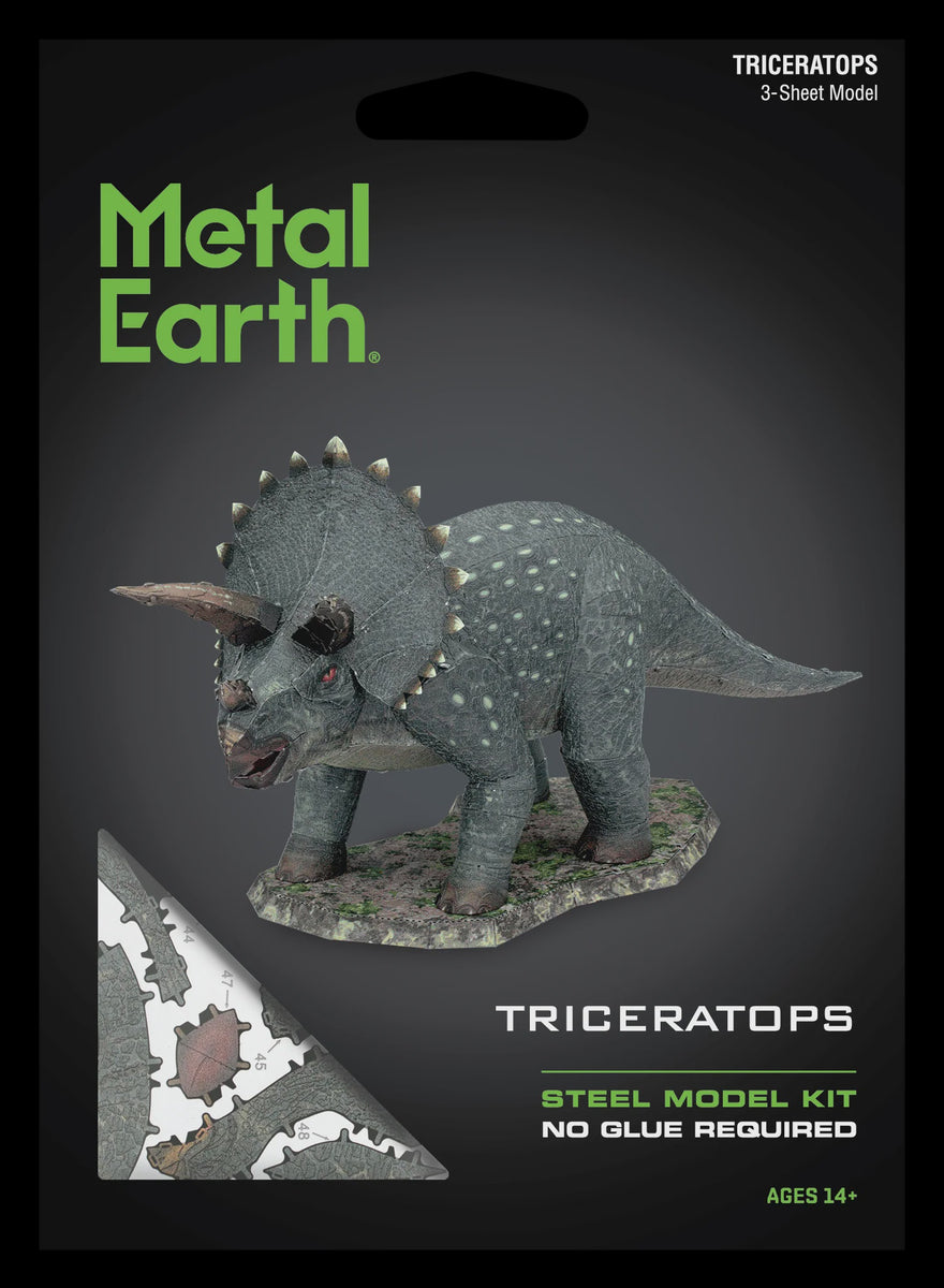 Metal Earth - Triceratops – Jix Hobbies