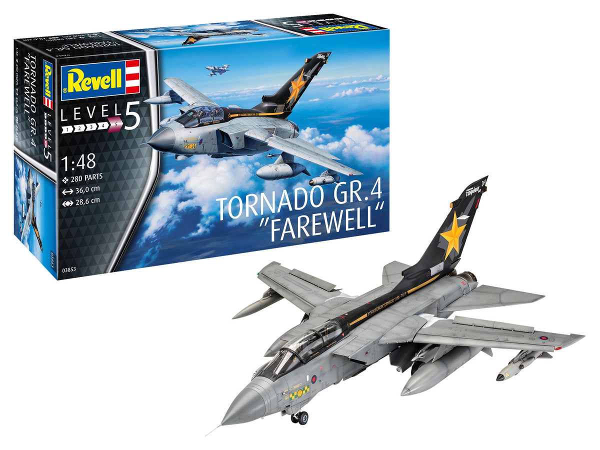 Revell - 1/48 Tornado GR.4 "Farewell" – Jix Hobbies
