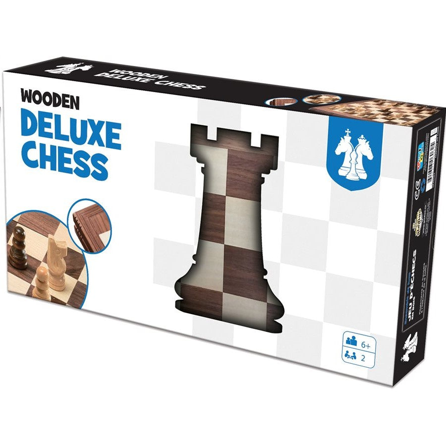 Roo Games - Wooden Deluxe Chess – Jix Hobbies