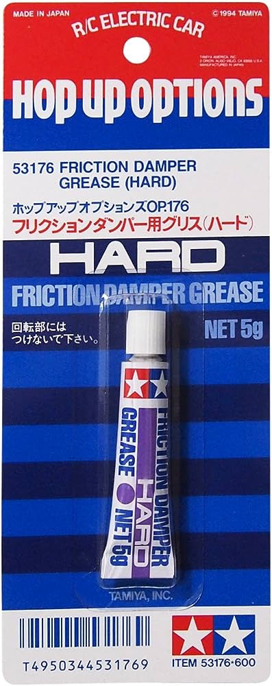 Tamiya - Friction Damper Grease Hard – Jix Hobbies