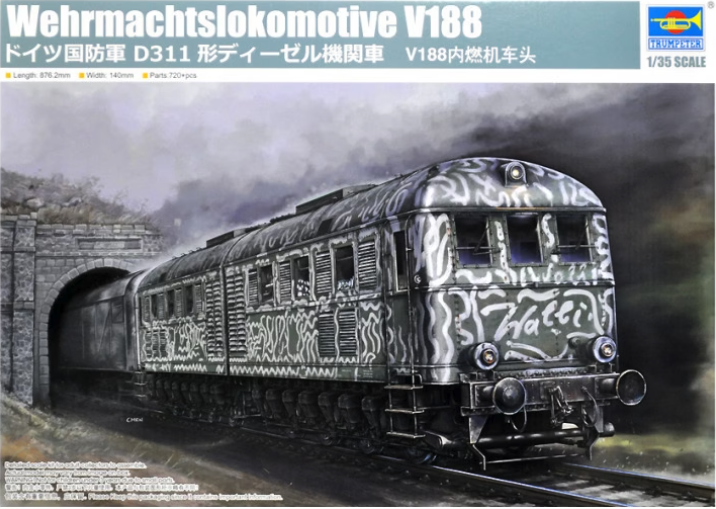 Trumpeter - 1/35 Wehrmachtslokomotive V188 – Jix Hobbies